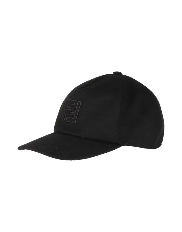 Fendi Wool Cashmere Baseball Cap