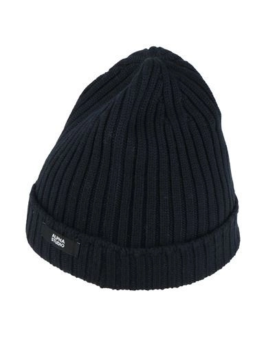 Alpha Studio Merino Wool Beanie - Blue