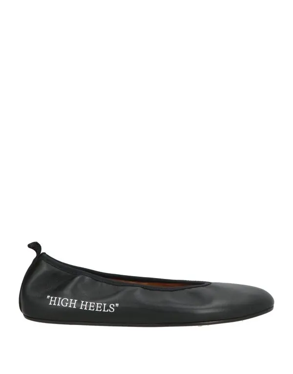 OFF-WHITE™ Leather Ballet Flats