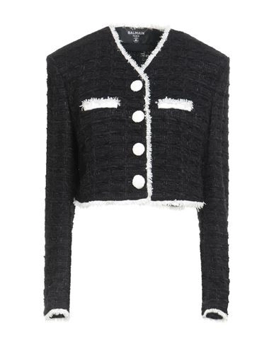 Balmain Tweed Single-breasted Jacket