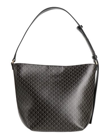 Calvin Klein Recycled Polyester And Polyurethane Shoulder Bag - Black