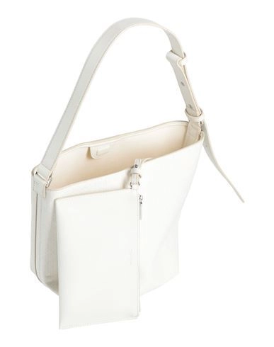 Calvin Klein Shoulder Bag Recycled Polyester, Polyurethane - White