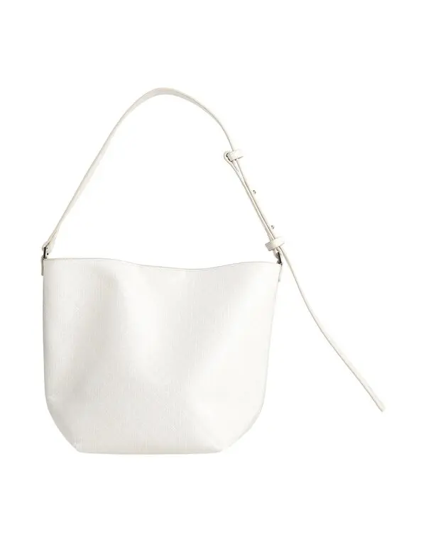 Calvin Klein Shoulder Bag Recycled Polyester, Polyurethane - White