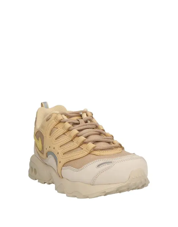 Nike Sneakers Sand Size Leather, Textile Fibers
