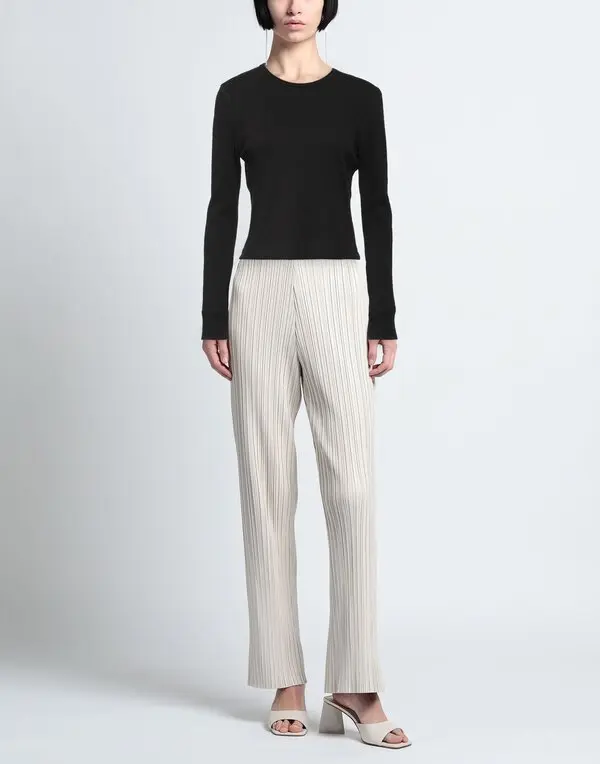 Wardrobe.NYC Cotton-blend Long Sleeve Crop Tee