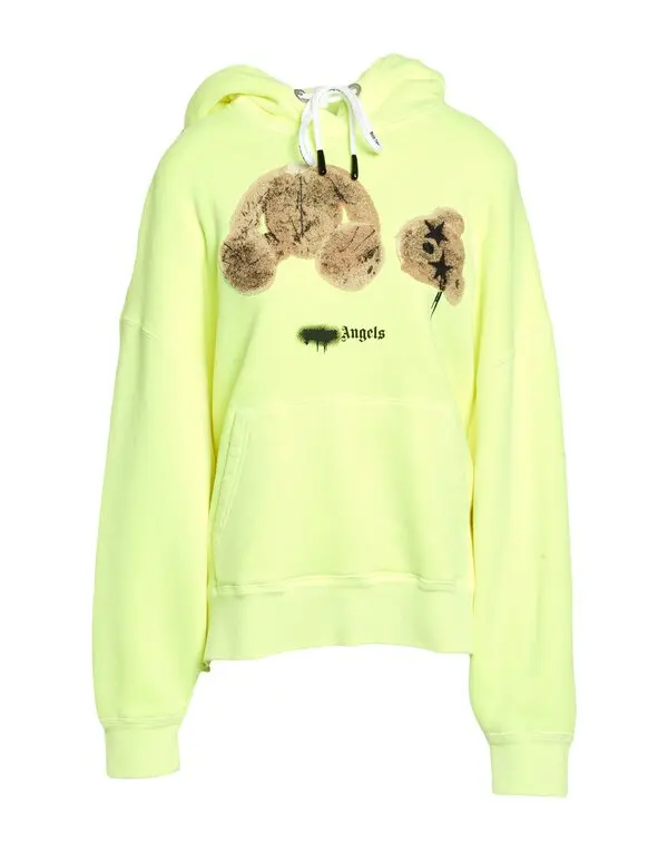 Palm Angels Sweatshirt Size Cotton, Elastane, Wool, Acetate, Polyester