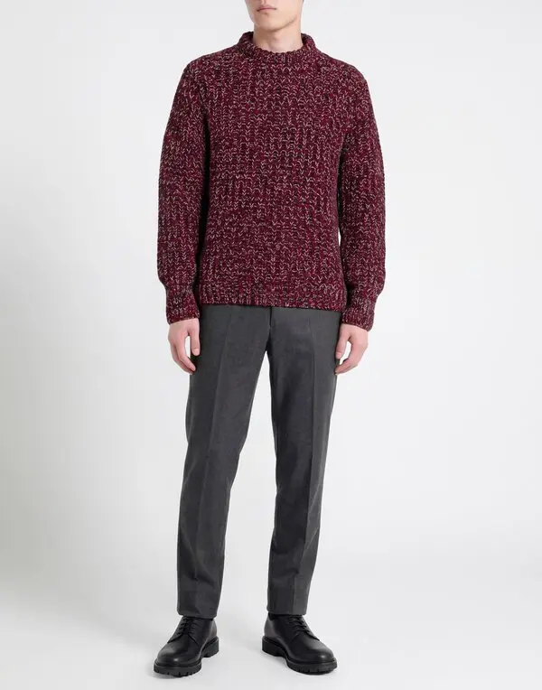 ZANONE Sweater Burgundy Size Alpaca Wool, Polyamide