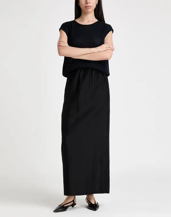 THE ROW Cotton Silk Maxi Skirt