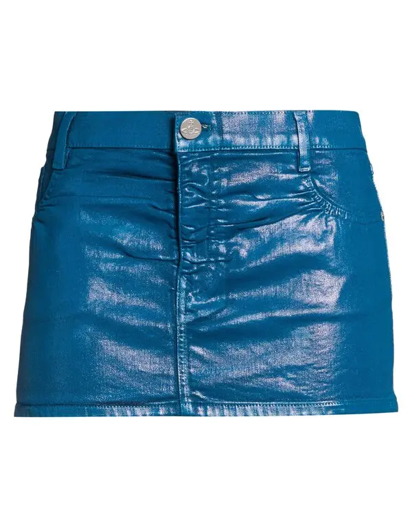 VIVIENNE WESTWOOD Cotton Elastane Denim Skirt