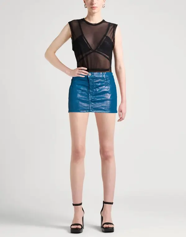 VIVIENNE WESTWOOD Cotton Elastane Denim Skirt
