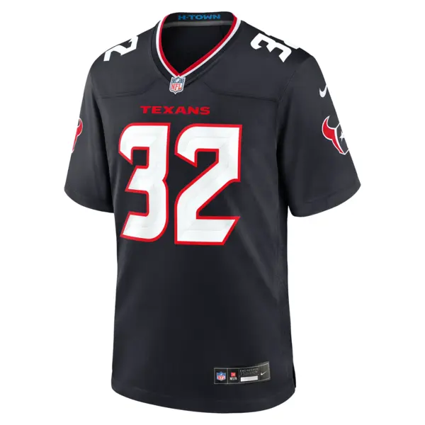 Nike David Montgomery Houston Texans Nfl Game Jersey - Blue