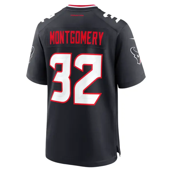 Nike David Montgomery Houston Texans Nfl Game Jersey