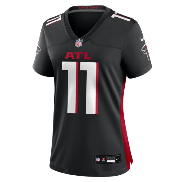 Nike Atlanta Falcons Jalon Walker Nfl Game Jersey - Black