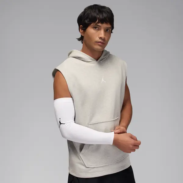 JORDAN Fly Grip Dri-fit Football Arm Sleeve - White