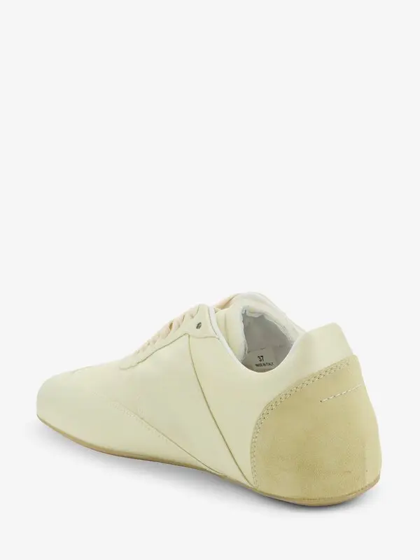 MAISON MARGIELA Factory Satin Sneakers With Side Logo Label