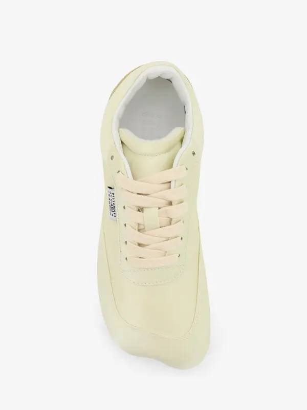 MAISON MARGIELA Factory Satin Sneakers With Side Logo Label