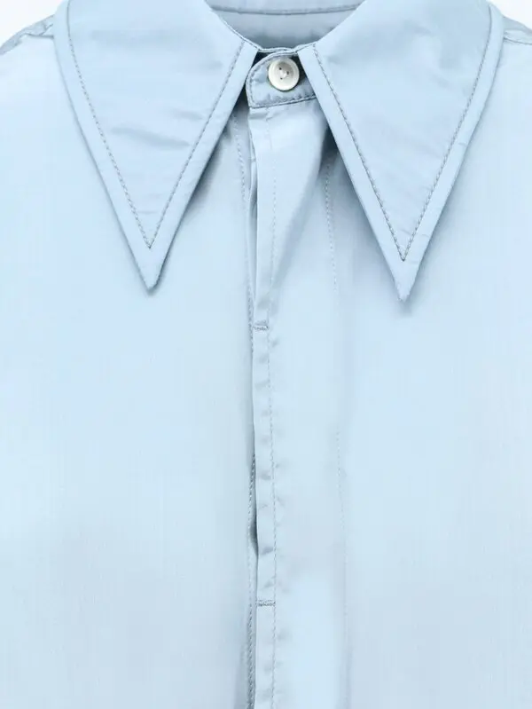 Bottega Veneta Parachute Viscose And Silk Blend Shirt