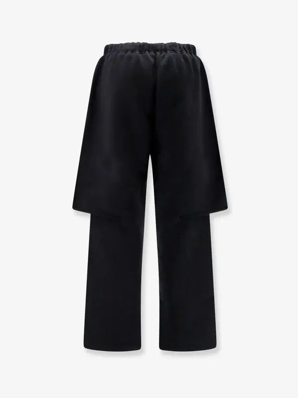 Sacai Cotton Layered Trompe L'oeil Trousers