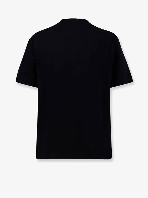 Burberry Seth Organic Cotton Blend Tshirt - Black