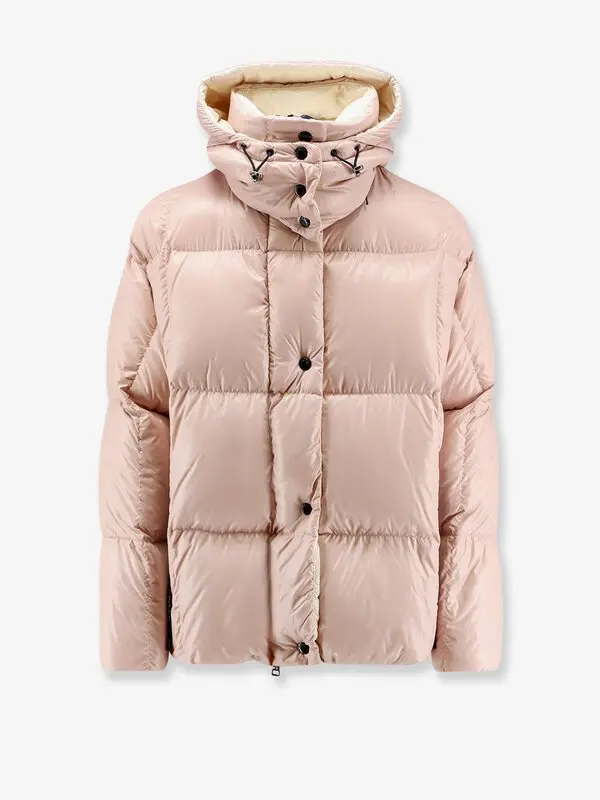 Moncler Parana Down Jacket With Contrasting Interior - Pink