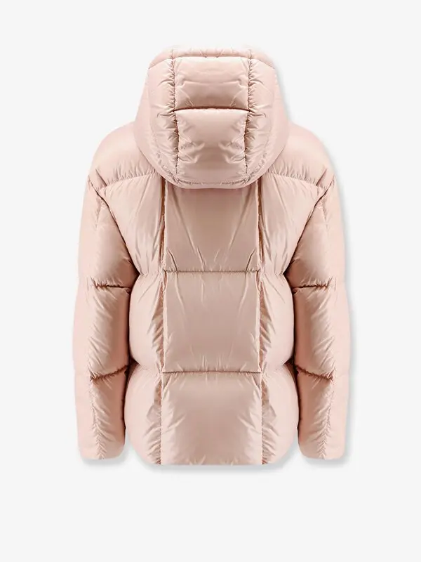 Moncler Parana Down Jacket With Contrasting Interior - Pink