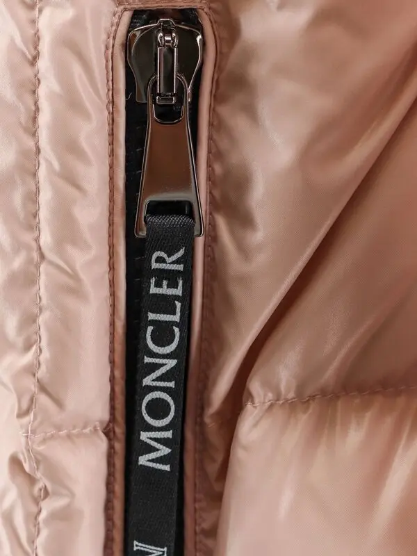 Moncler Parana Down Jacket With Contrasting Interior - Pink