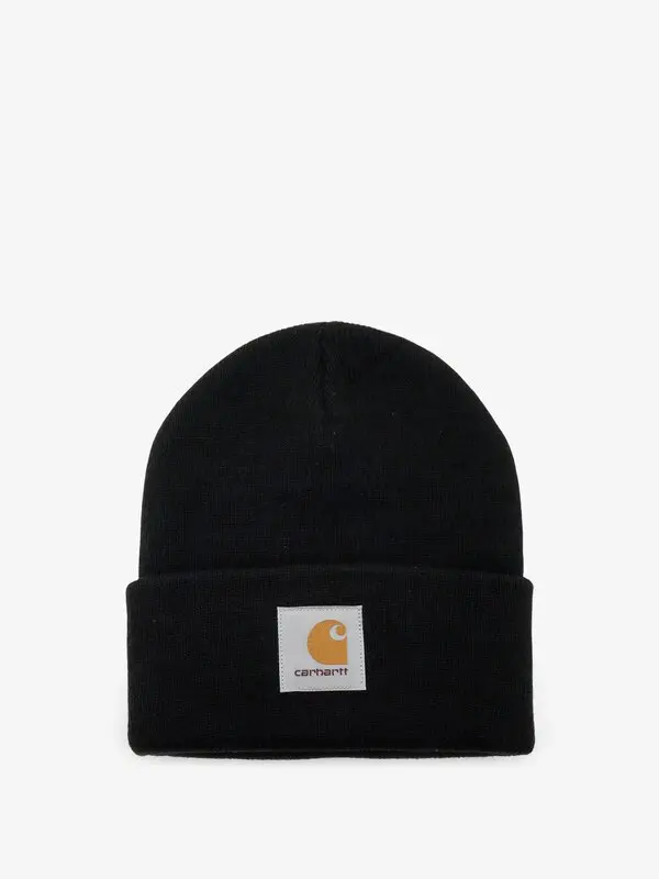 Carhartt Work In Progress Logo Beanie - Black