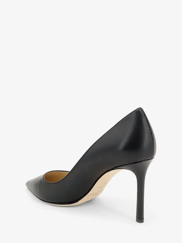 JIMMY CHOO Romy Leather Décollet