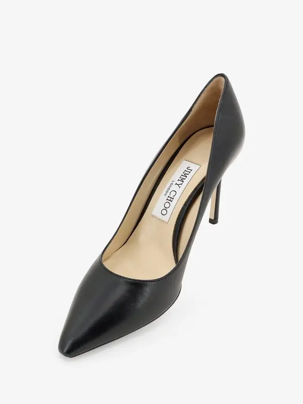 JIMMY CHOO Romy Leather Décollet