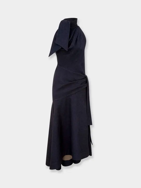 Zimmermann Valiant Long Denim Dress