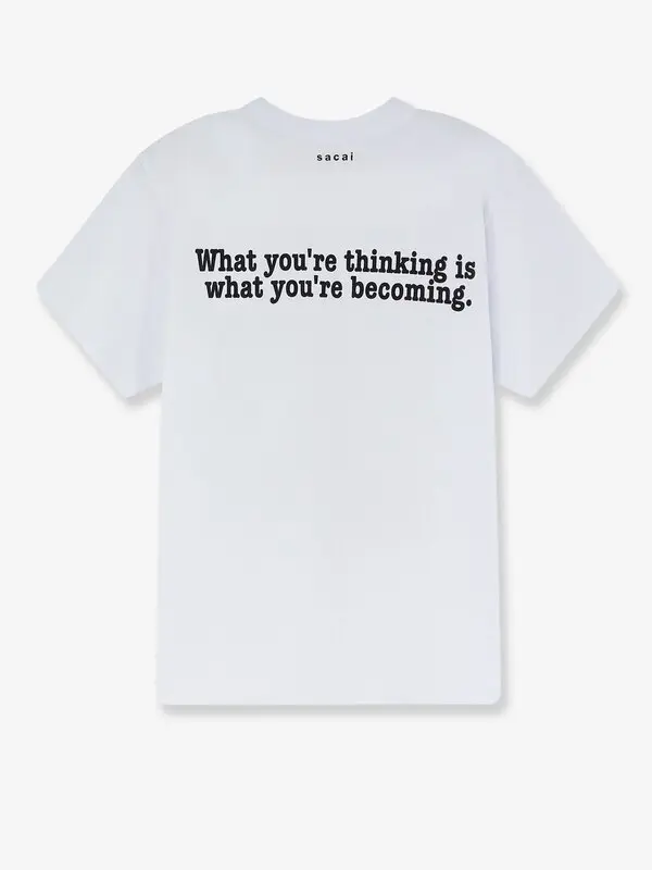 Sacai Cotton T-shirt - White