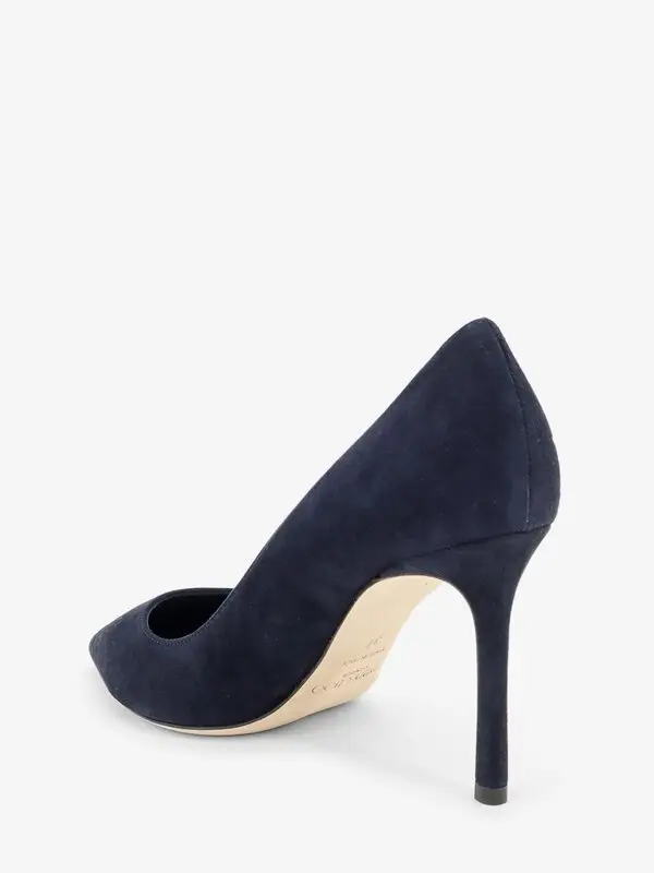 JIMMY CHOO Romy 85 Suede Pumps - Blue