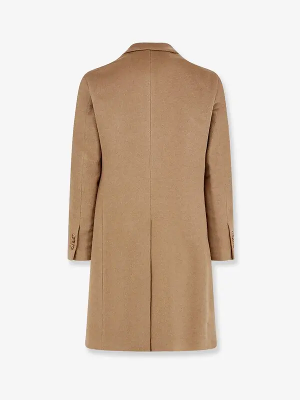 LARDINI Camel Hair Overcoat