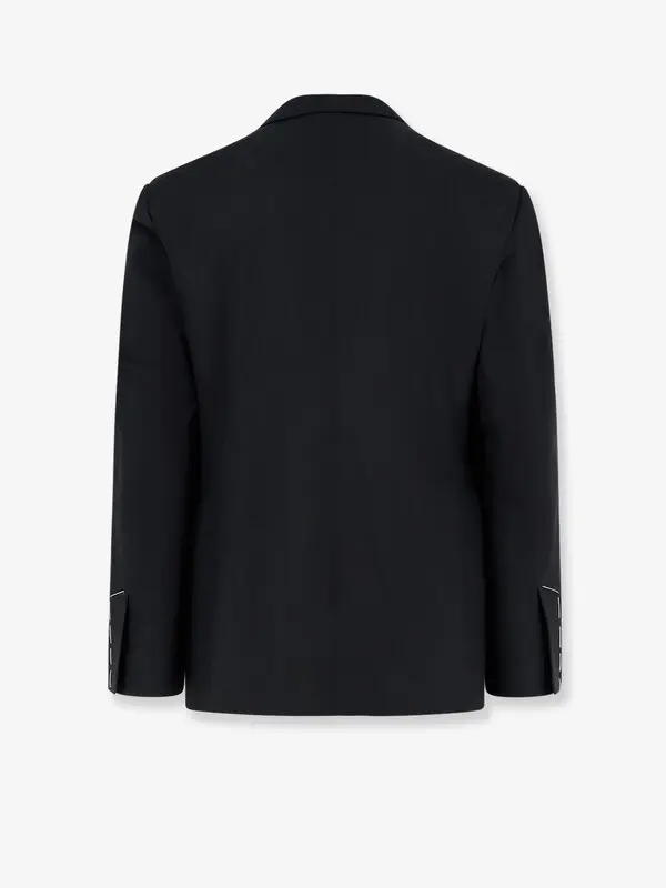 LARDINI Doublebreasted Virgin Wool Tuxedo