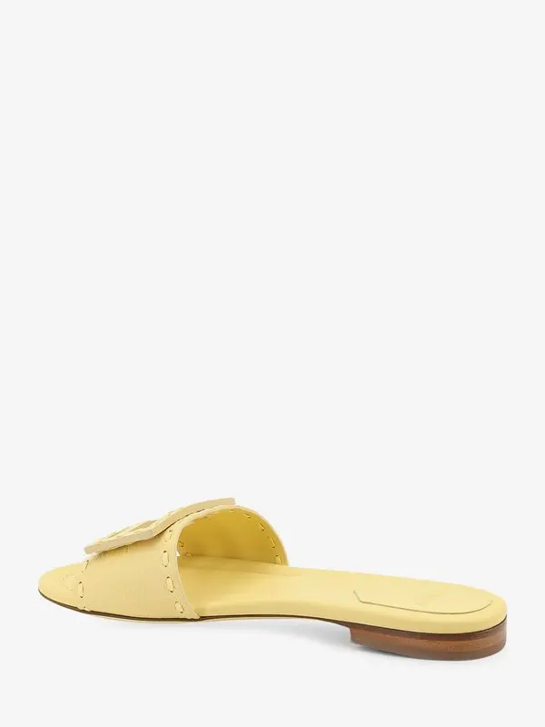 Fendi Leather Slides