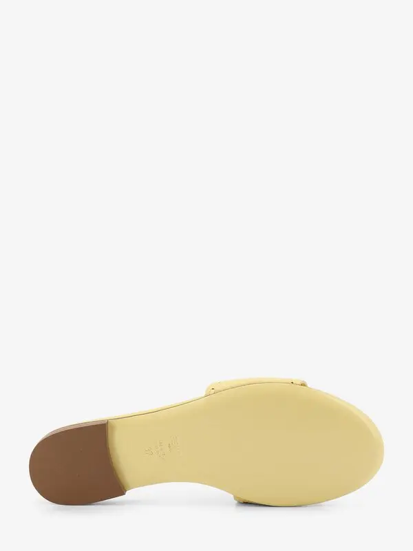 Fendi Leather Slides