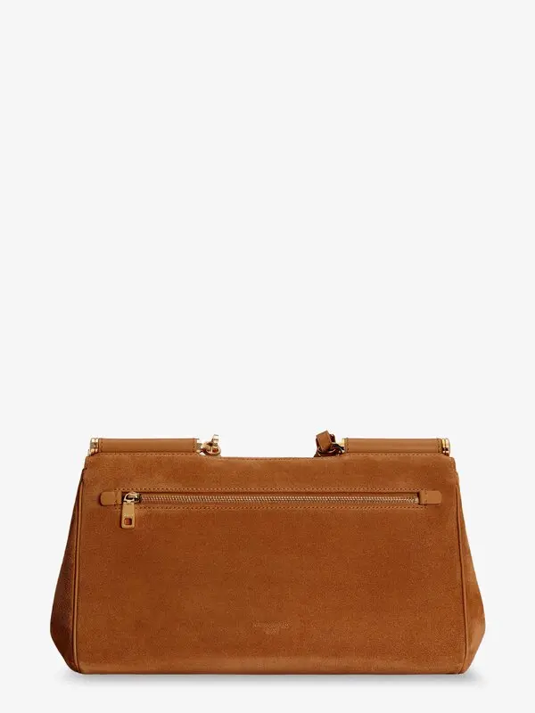 Dolce & Gabbana My Sicily Suede Shoulder Bag - Brown