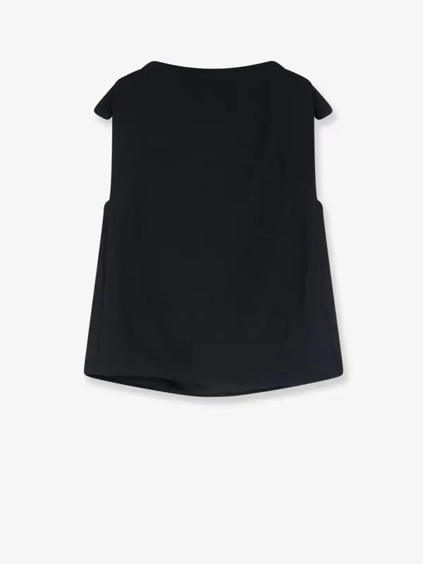 Vince Asymmetrical Drape Tank Top