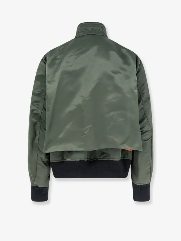 Sacai Cotton And Nylon Jacket