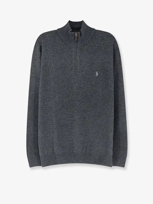 Polo Ralph Lauren Half-zip Wool Sweater - Grey