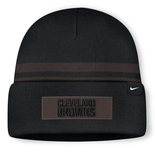 Nike Cleveland Browns Primetime Utility Nfl Cuffed Beanie