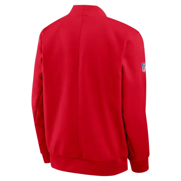 Nike Kansas City Chiefs Sideline Nfl Full-zip Bomber Jacket