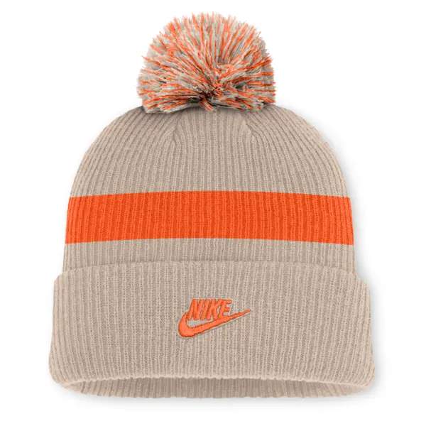 Nike Cincinnati Bengals Rewind Peak Nfl Cuffed Pom Beanie