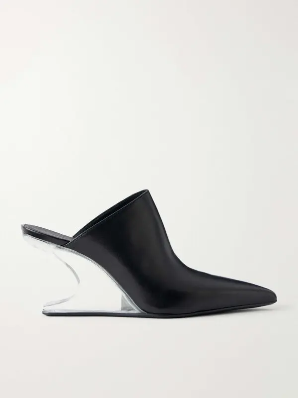 Rick Owens Cantilever Leather Pumps