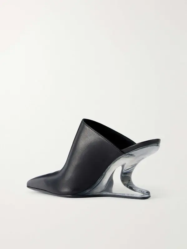 Rick Owens Cantilever Leather Pumps