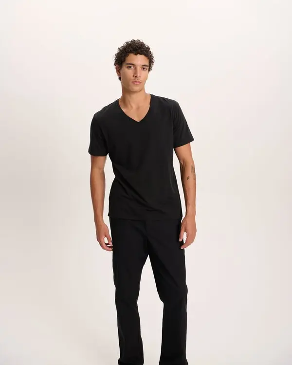ATM Anthony Thomas Melillo Classic Jersey V-neck T-shirt