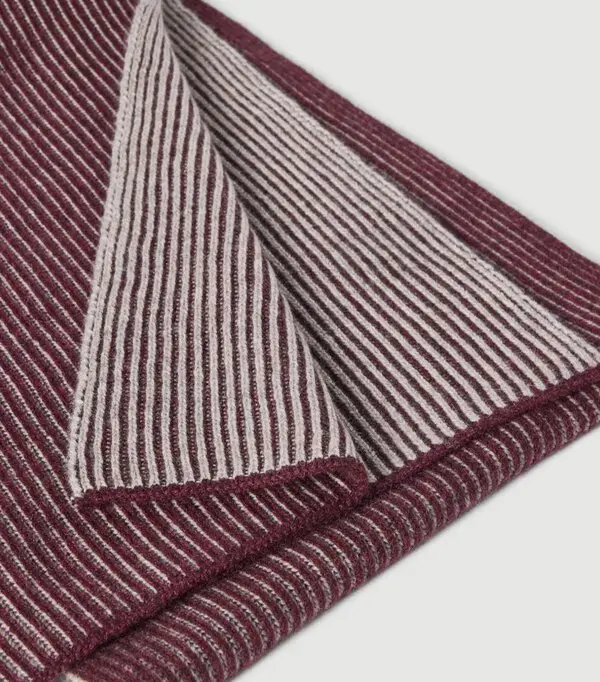 Brunello Cucinelli Cashmere Ribbed Scarf