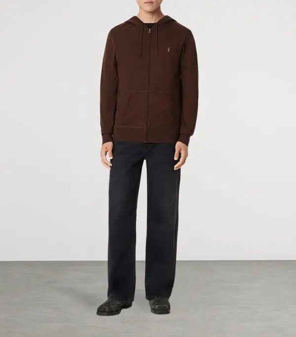 ALLSAINTS Merino Wool Mode Hoodie