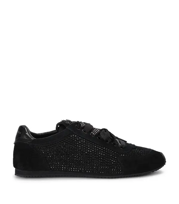 Kurt Geiger Embellished Islington Sneakers - Black