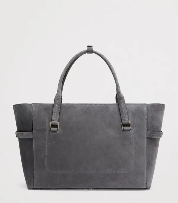 Max Mara Suede Margaux Top-handle Bag